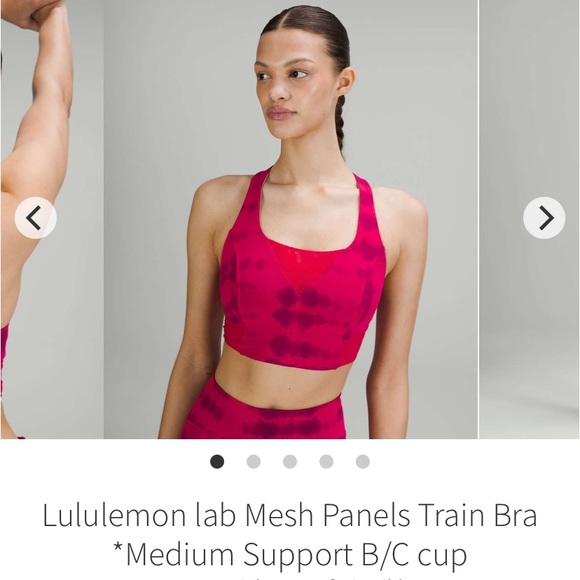 lululemon athletica | Intimates & Sleepwear | Lululemon Lab Mesh Panels ...